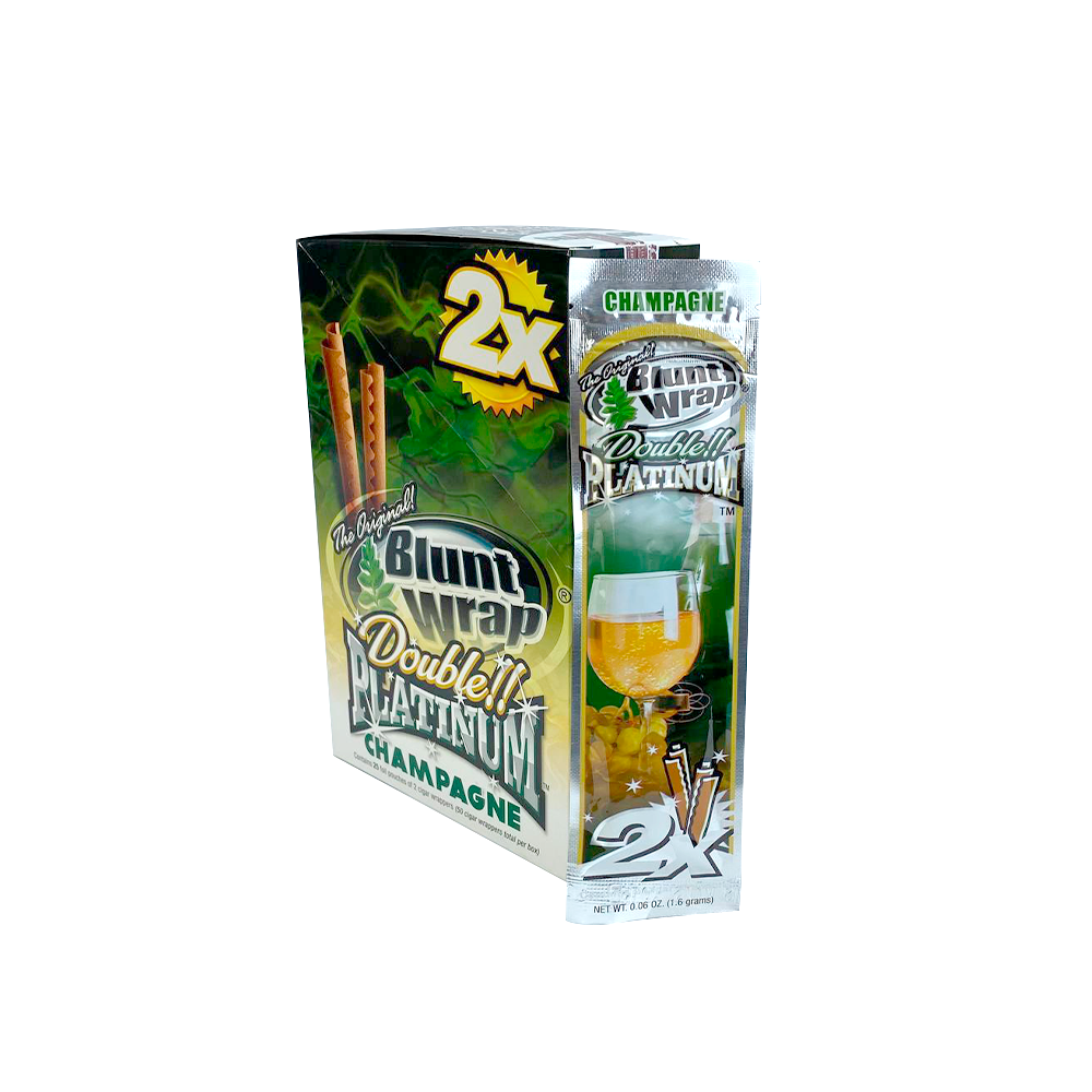 Display Seda Blunt Wrap Double Platinium (CX/25 Pacotes Com 2 un ...