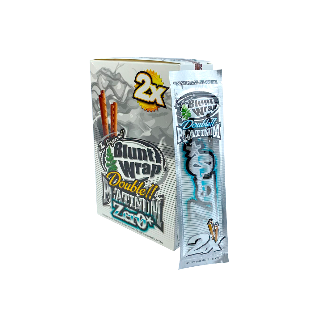 Display Seda Blunt Wrap Double Platinium (CX/25 Pacotes Com 2 Un ...